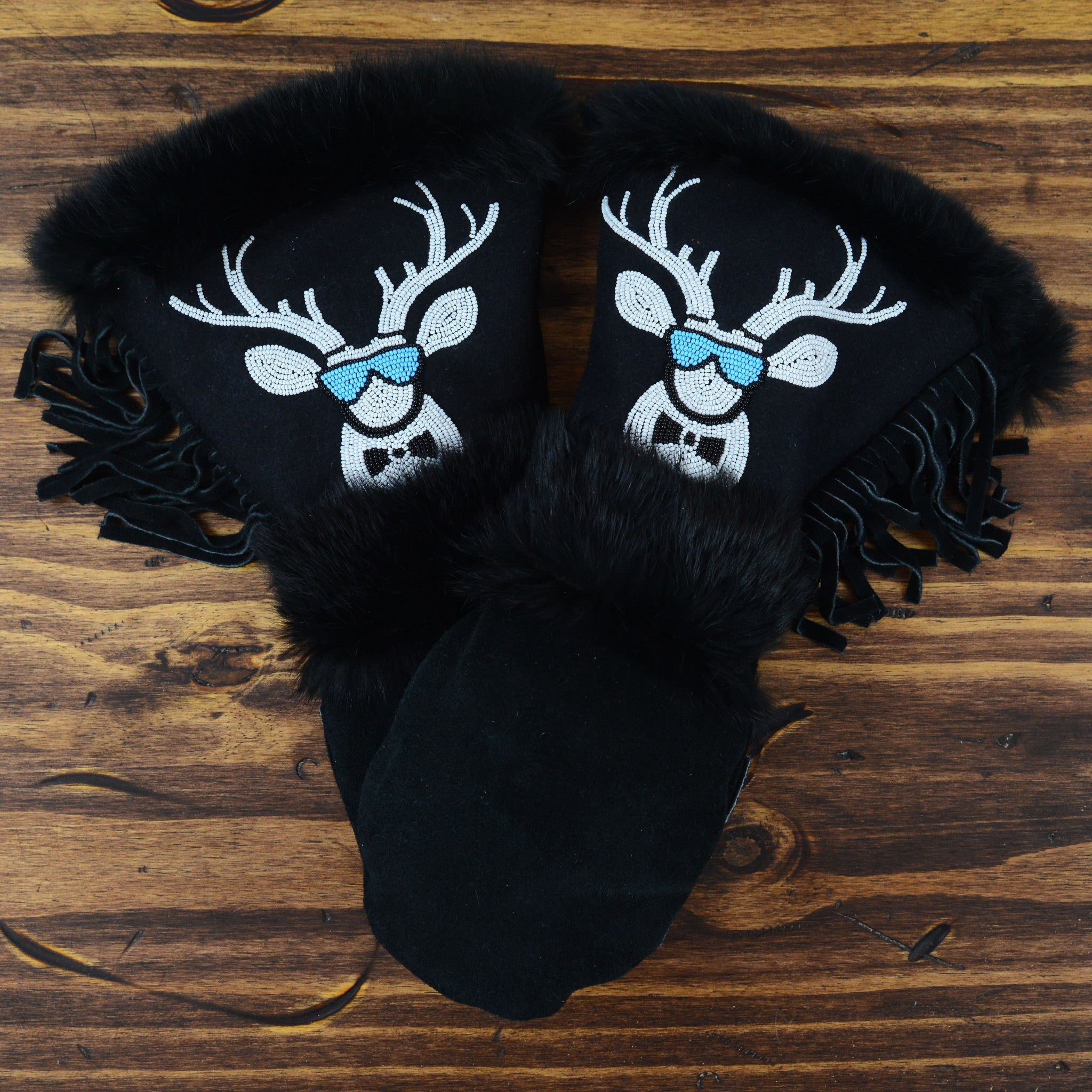 Freuchen Leather Mittens